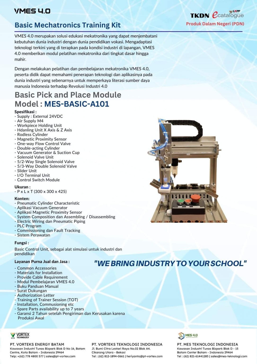 Didactic Solution (Basic) - Vortex Technology Group