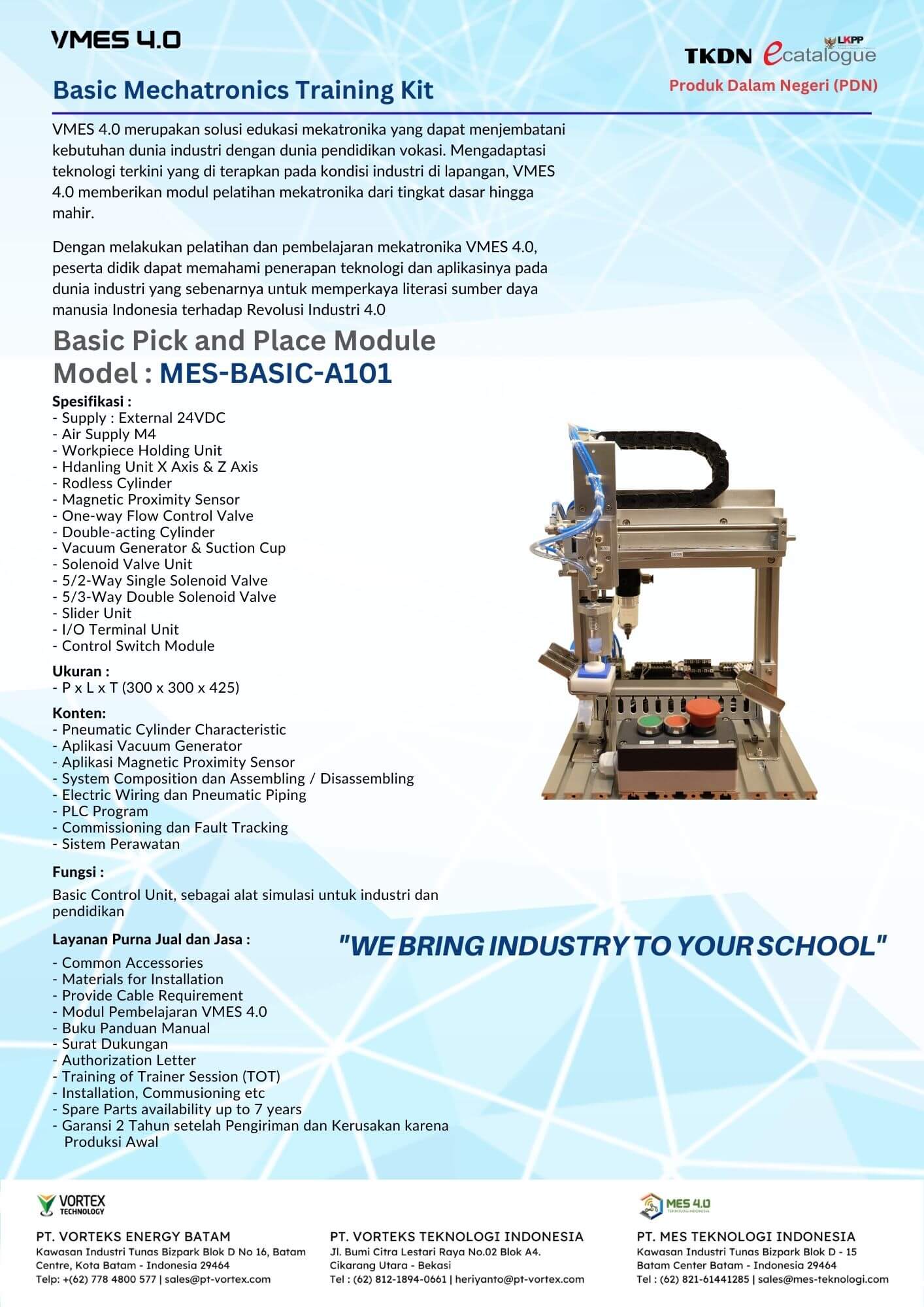 Didactic Solution (Basic) - Vortex Technology Group