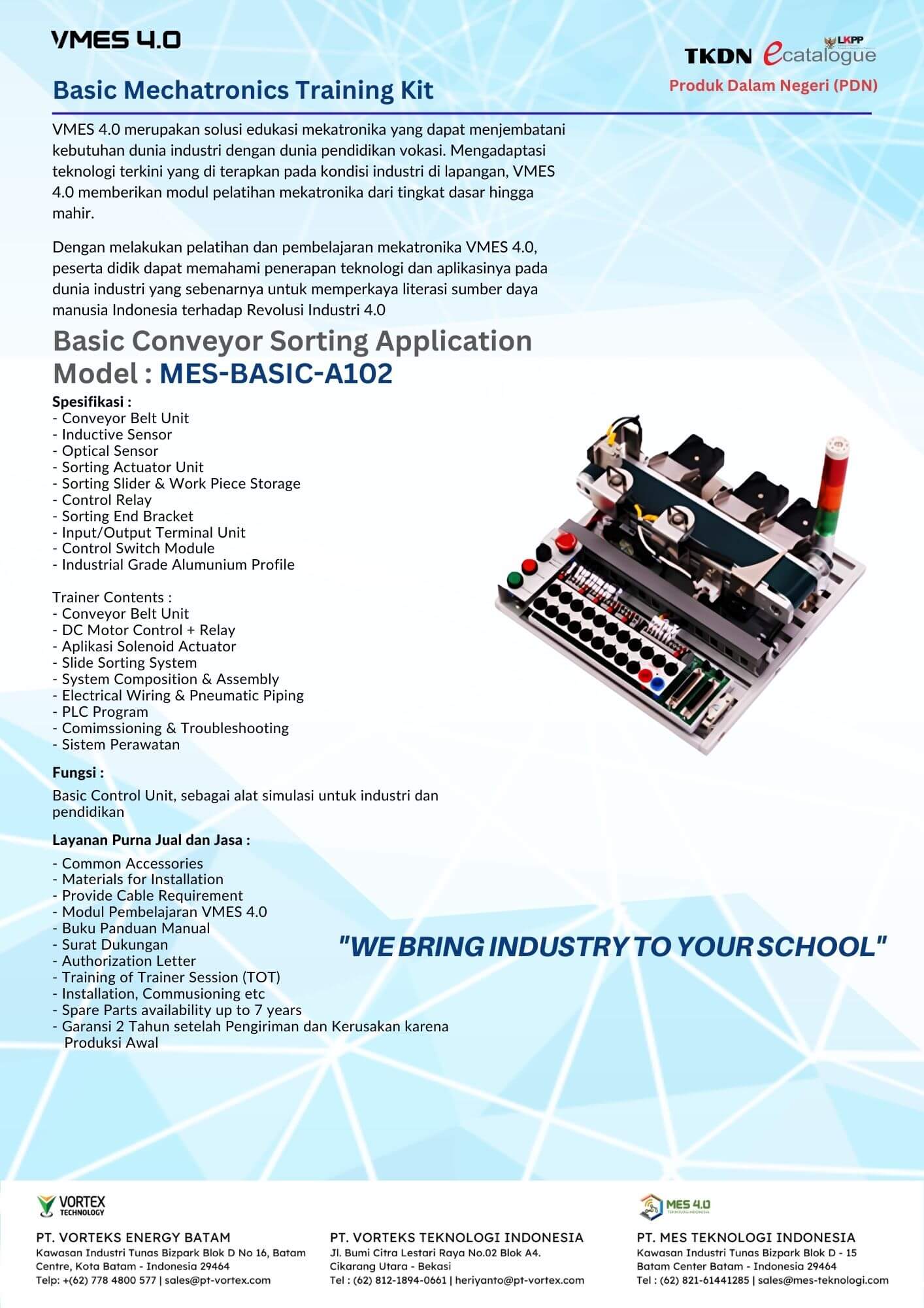 Didactic Solution (Basic) - Vortex Technology Group