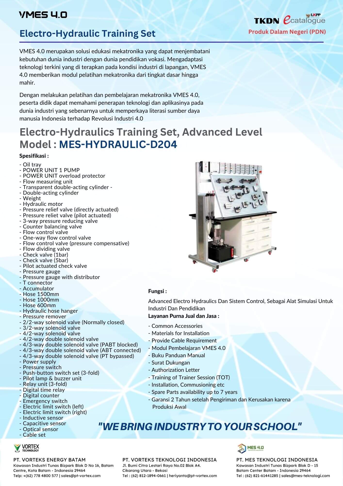 Didactic Solution (Advance) - Vortex Technology Group
