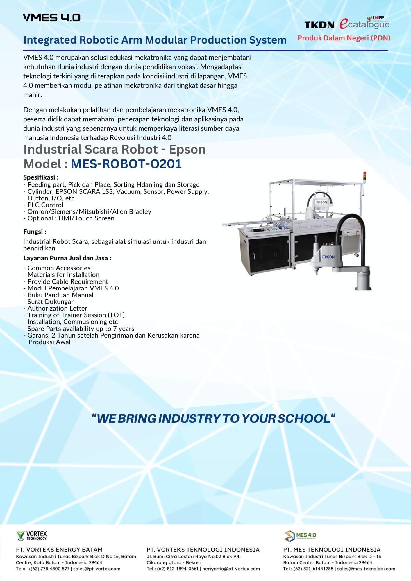 Didactic Solution (Advance) - Vortex Technology Group