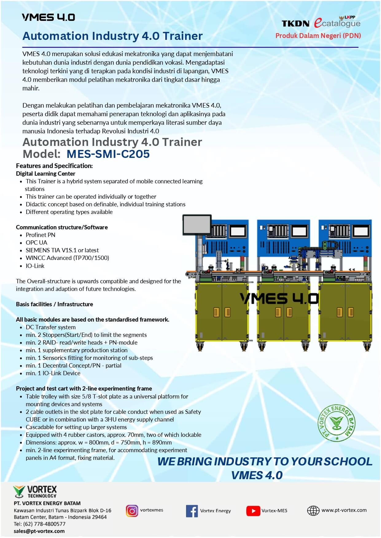 Didactic Solution (Advance) - Vortex Technology Group