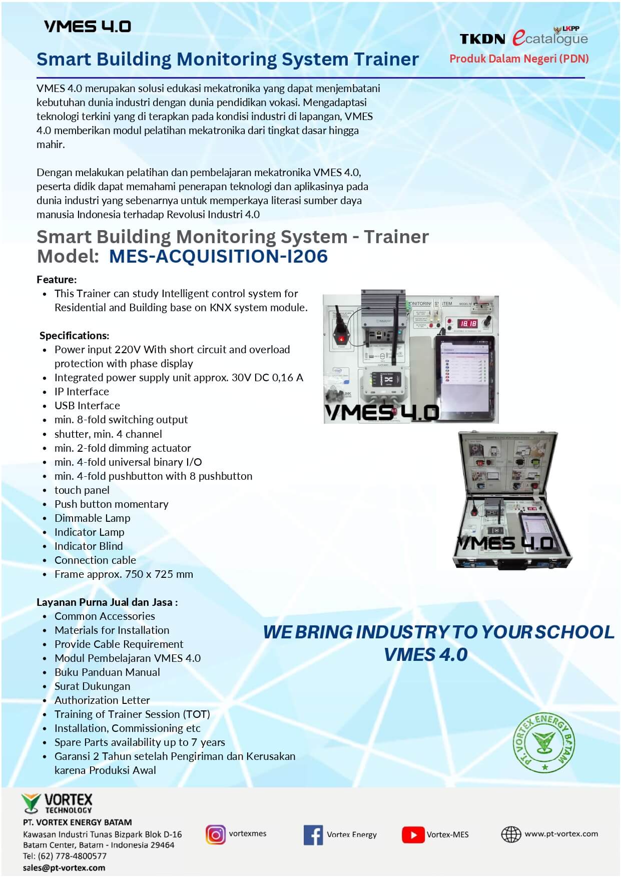 Didactic Solution (Advance) - Vortex Technology Group