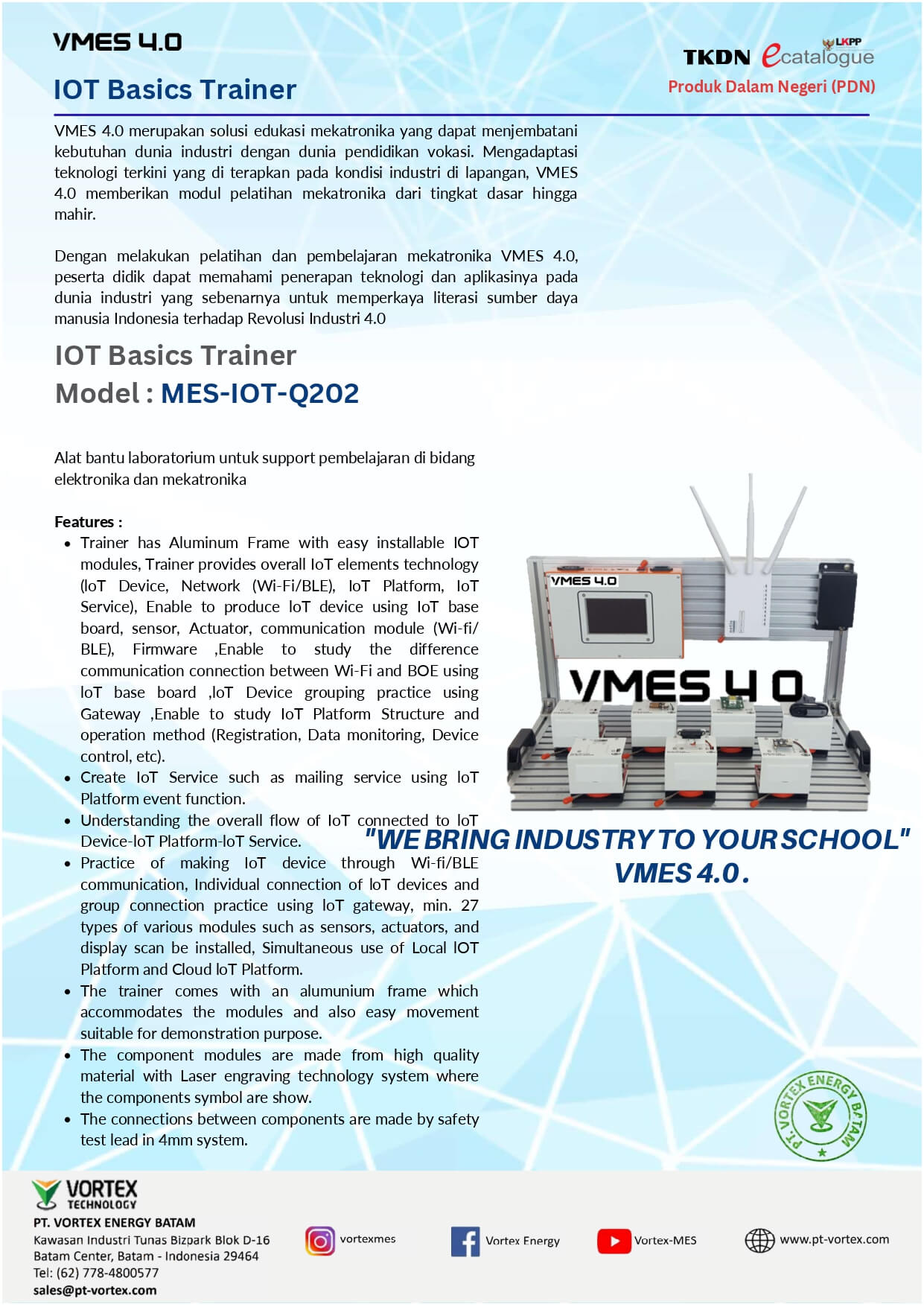 Didactic Solution (Intermediate) - Vortex Technology Group