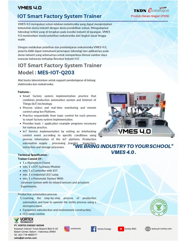 Didactic Solution (Advance) - Vortex Technology Group