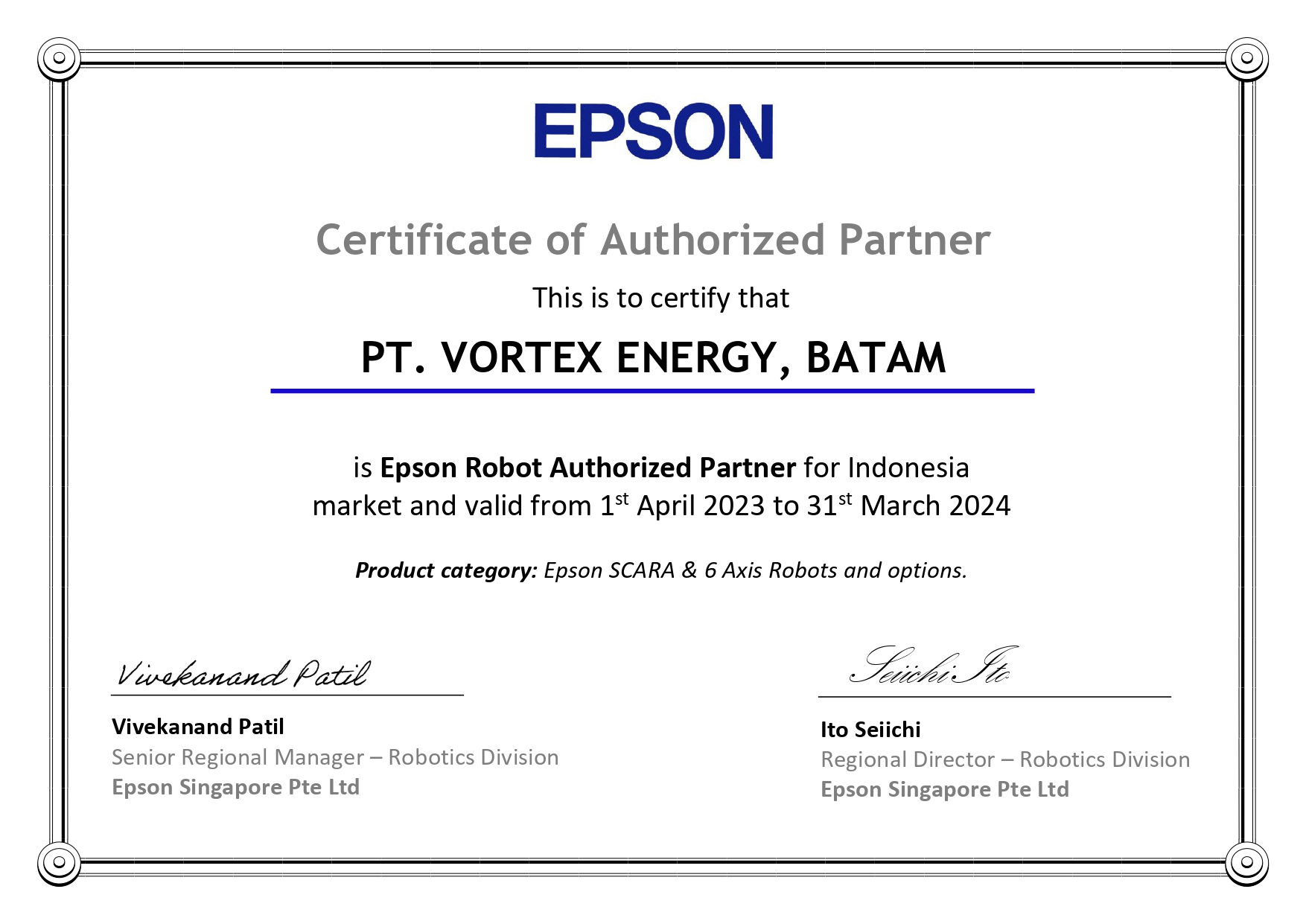 About Us - Vortex Technology Group